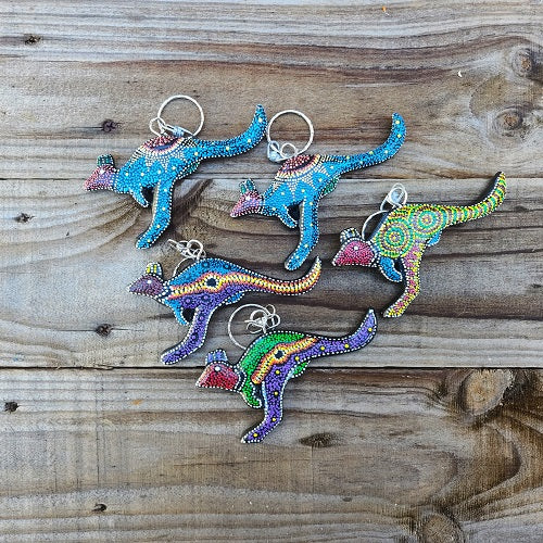 Kangaroo Keyring Pack of 5